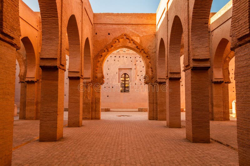 Beautiful Architecture of the Tinmal Mosque in Morocco Stock Photo ...
