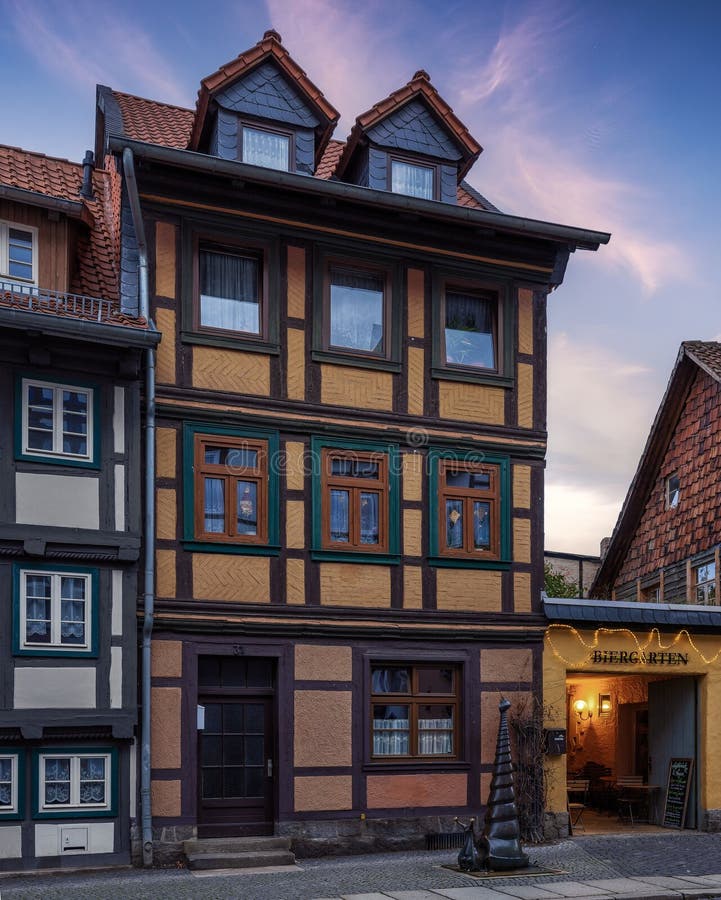 Beautiful Architecture of Wernigerode Featuring Historical Buildings ...