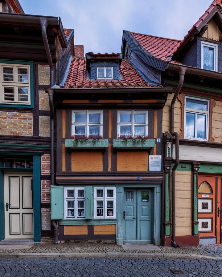 Beautiful Architecture of Wernigerode Featuring Historical Buildings ...