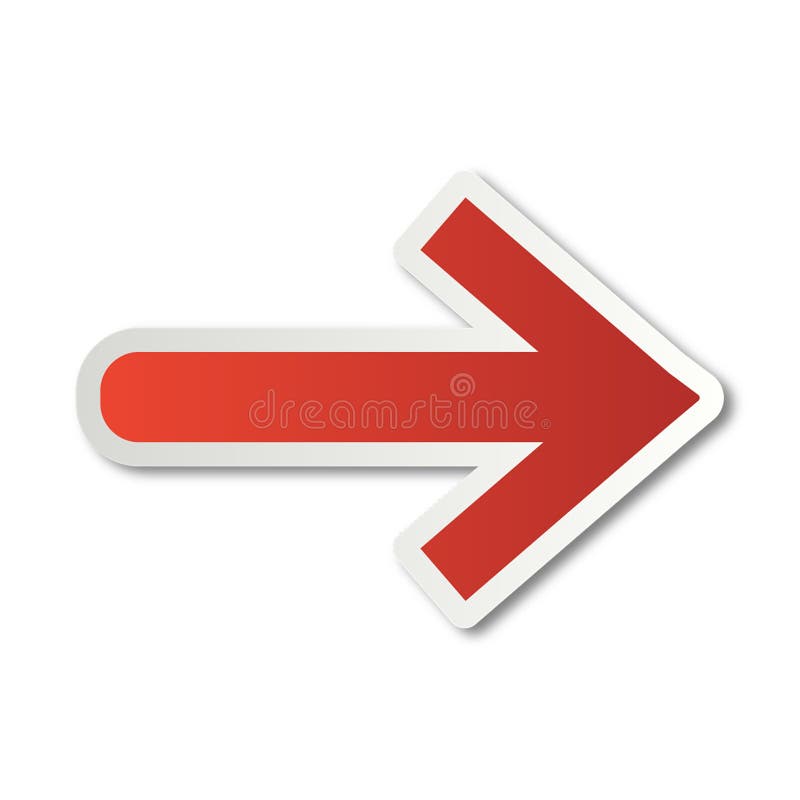 Beautiful Arrow Left Right Up Down Lower Upper Stock Illustration ...