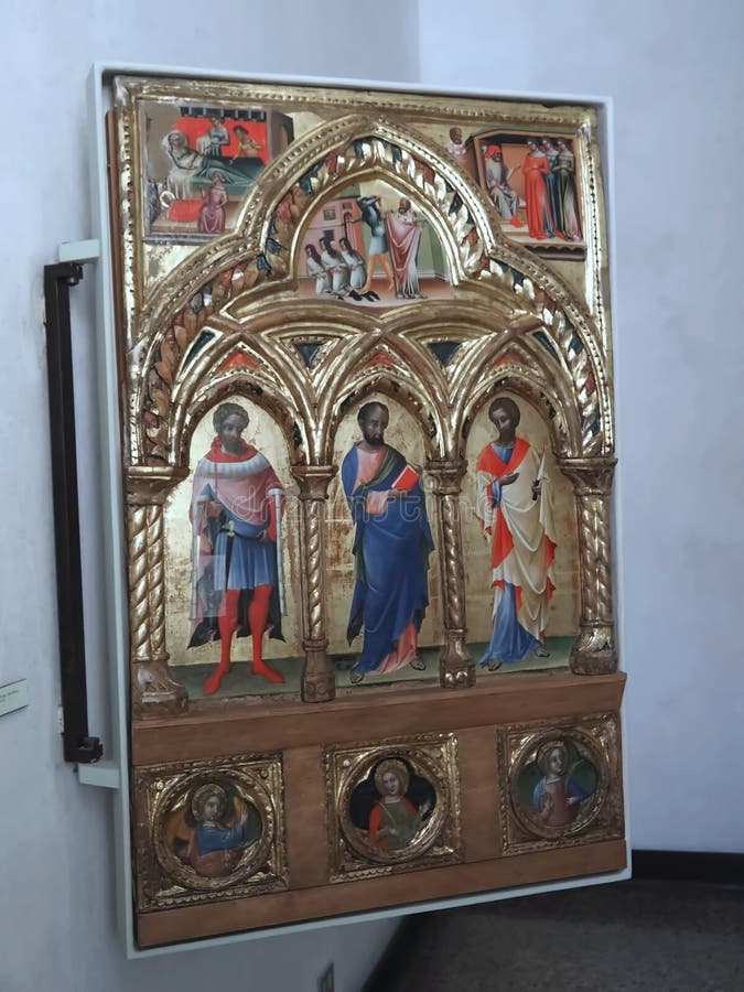 Beautiful Art Collection Inside the Museum Correr in Venice Editorial ...