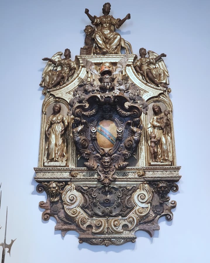 Beautiful Art Collection Inside the Museum Correr in Venice Editorial ...