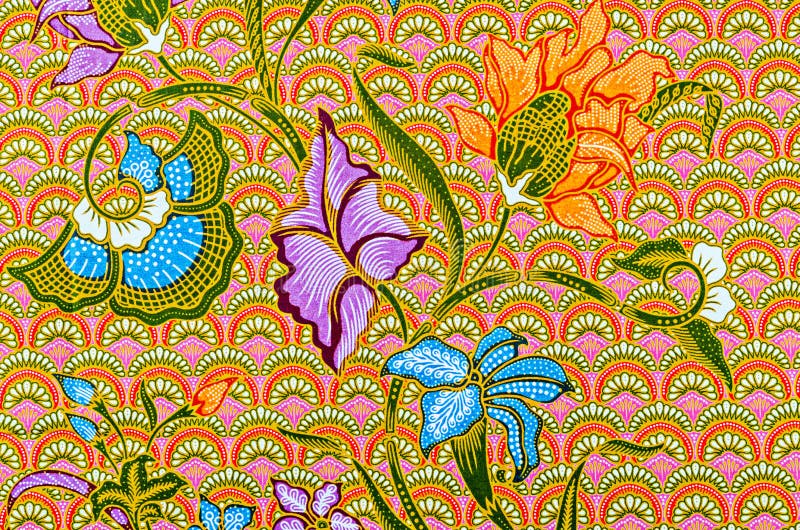 The Beautiful of Art Pattern for Traditional Clothes Batik Pattern ...