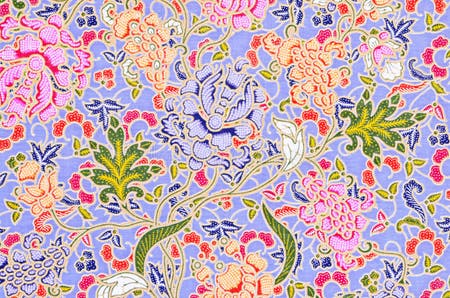 Beautiful of Art Thai Batik Pattern Stock Illustration - Illustration ...