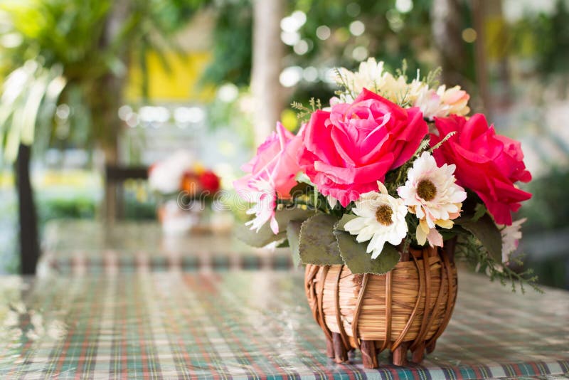 Beautiful artificial roses stock photo. Image of pink - 40058878