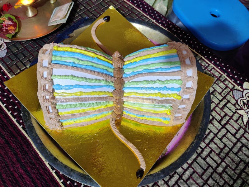 Beautiful Artistic and Tasty Cake Stock Photo - Image of cake, tasty ...