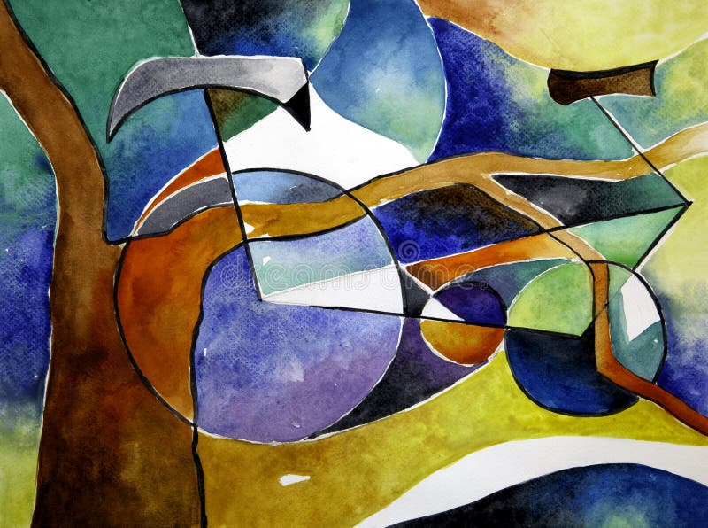 A Beautiful Artwork Showing Patterns and Design Stock Illustration ...