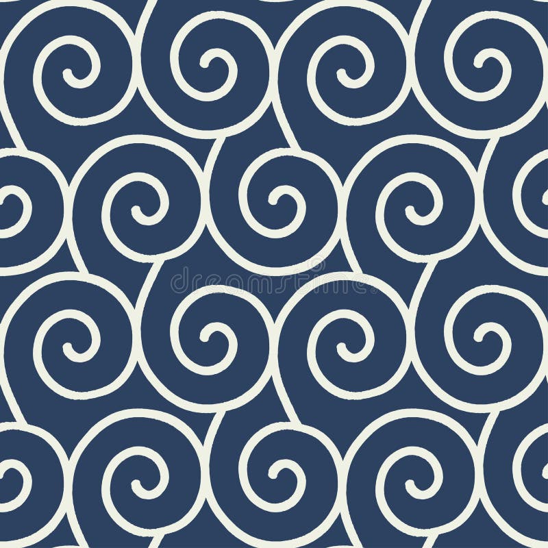 Asian Seamless Pattern, Wave Pattern, Japanese Pattern, Water, Sea ...