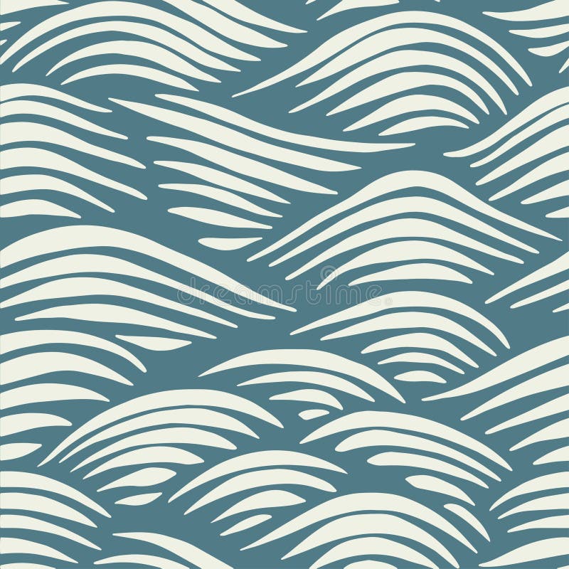 Asian Seamless Pattern, Wave Pattern, Japanese Pattern, Water, Sea ...
