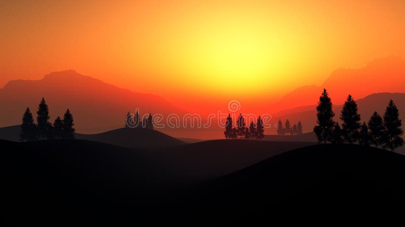Beautiful atmosphere stock photo. Image of colorful, panorama - 50770008