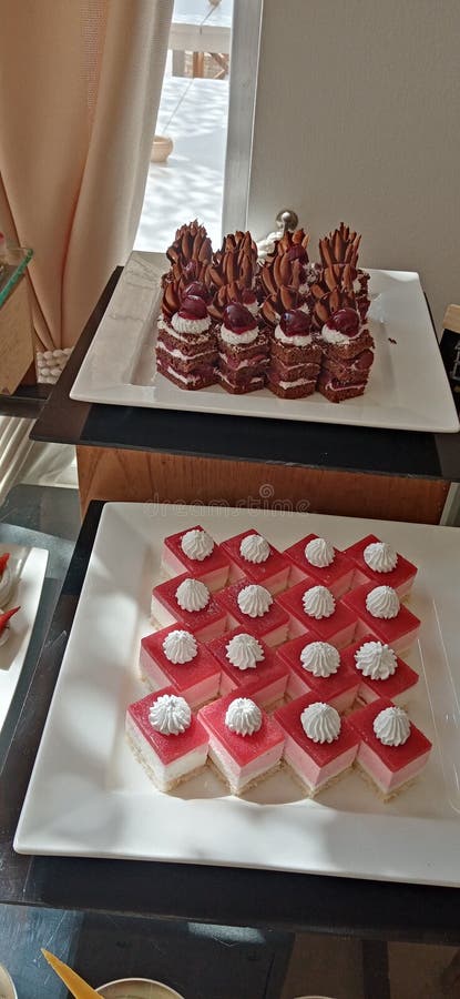 Beautiful Authentic Mini Cakes. Stock Image - Image of food, breakfast ...