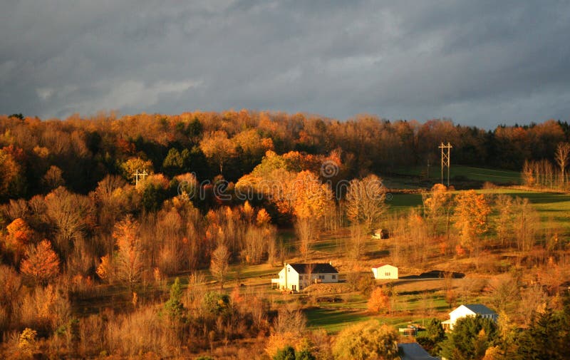 Beautiful Autumn Countryside Stock Photo - Image of vivid, high: 5698208