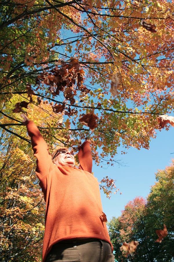 Beautiful autumn day stock photo. Image of orange, nature - 3298352