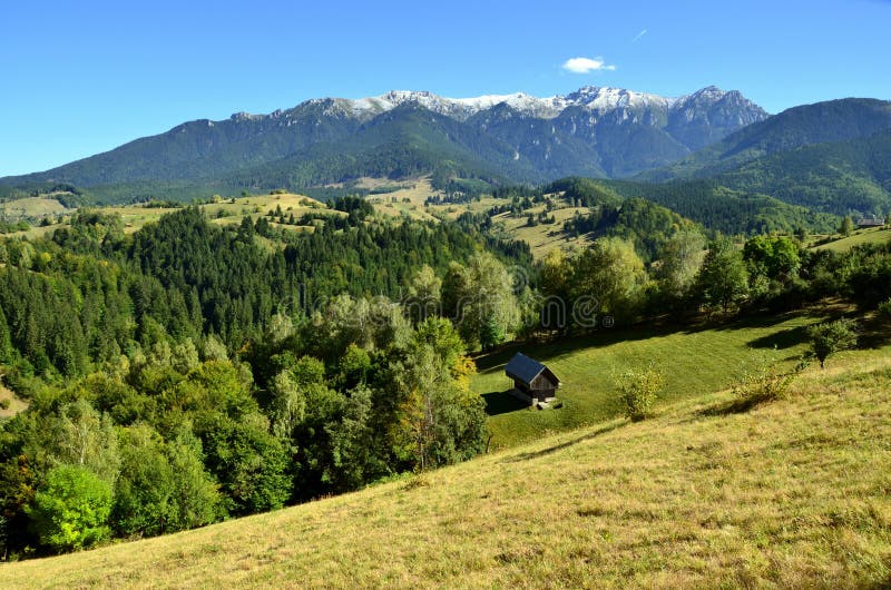 Beautiful Autumn Mountain View Stock Image - Image of lane, vibrant ...