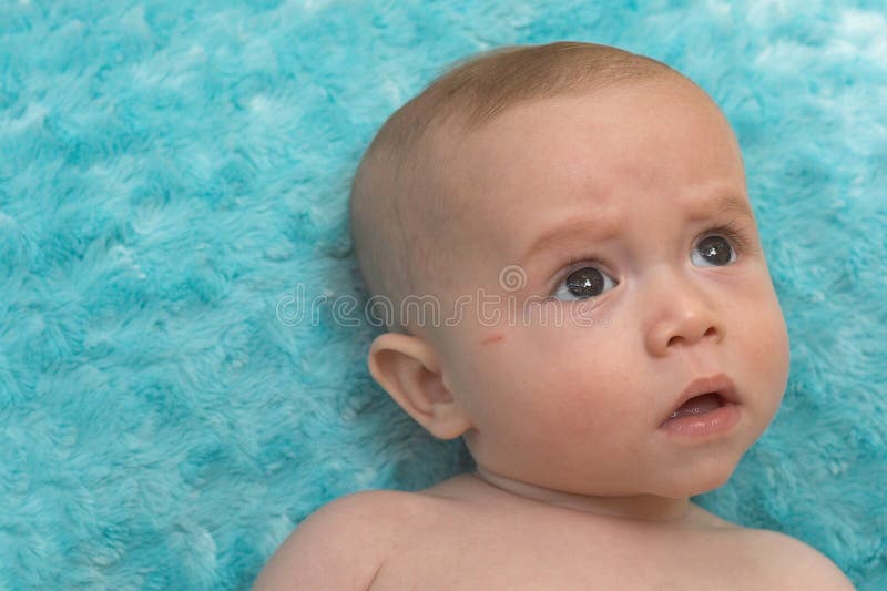 Beautiful Baby stock image. Image of flawless, blanket - 2264091
