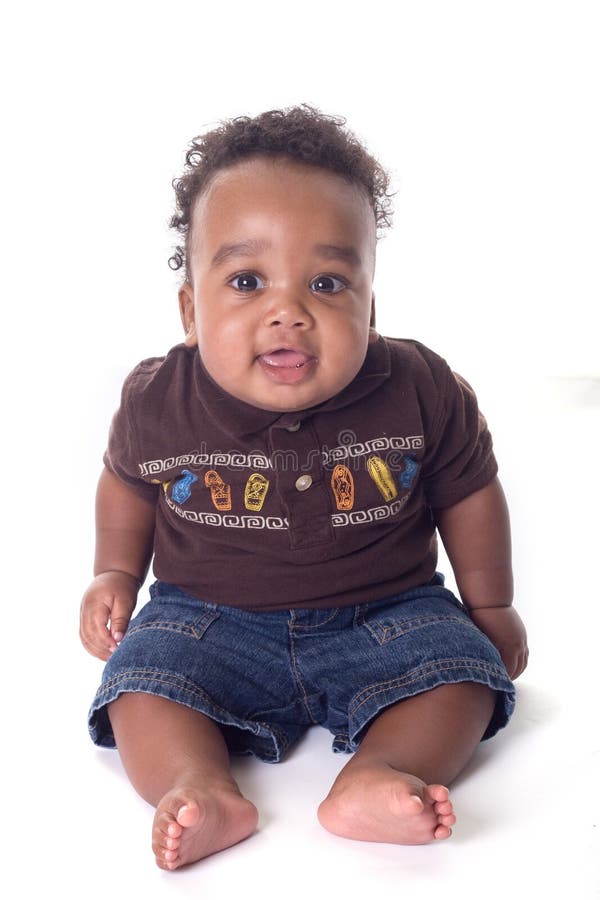 Beautiful african baby boy stock image. Image of african - 30349721