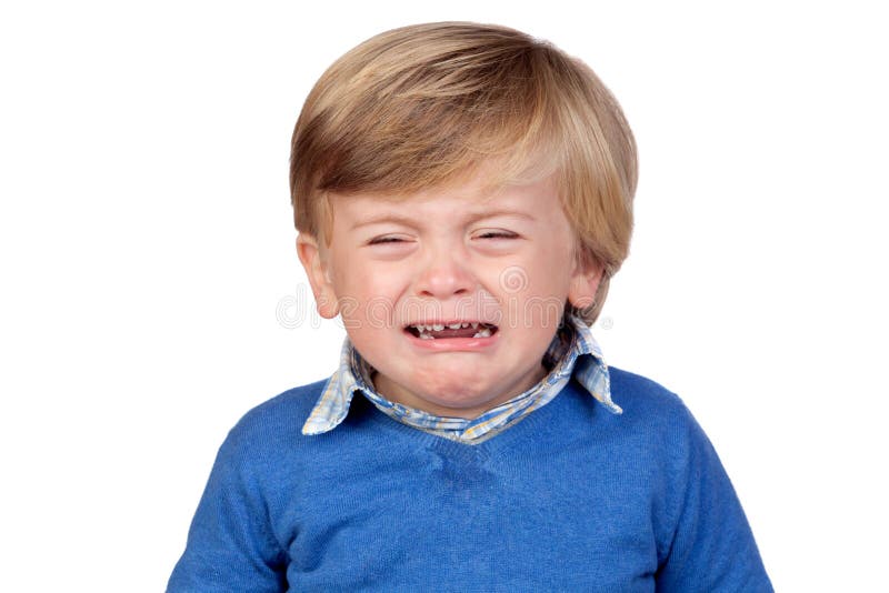 Crying boy stock photo. Image of caucasian, depression - 15946294