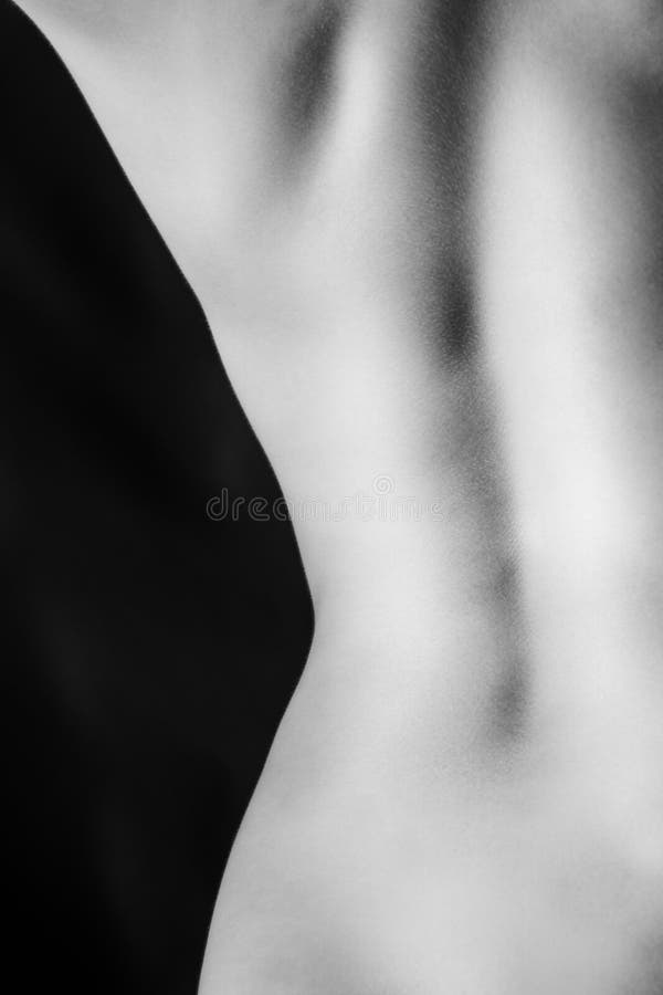 Beautiful back of a woman stock photo. Image of adult - 64007570
