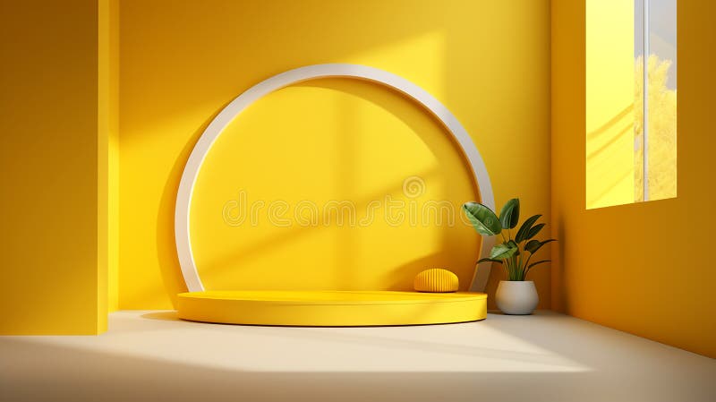 Beautiful Backdrop for Design and Product Presentation. Generative Ai ...