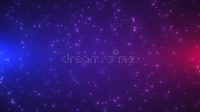 Beautiful Background Animation, Consisting of Dots and Light Rays of ...