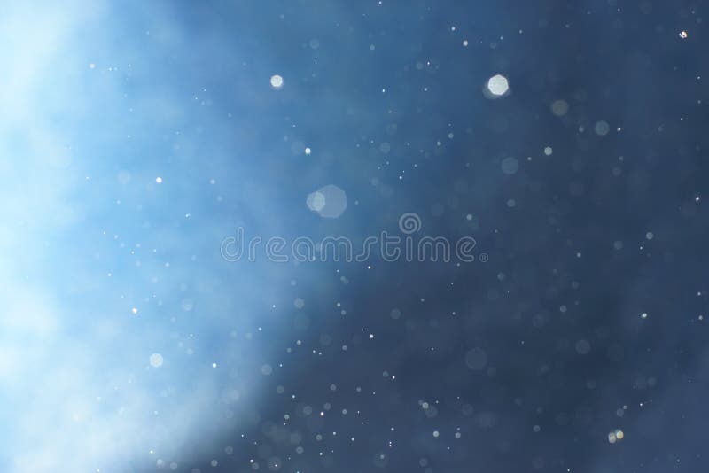 Beautiful Background of Blue-blue Color with Glare Drops Stock Photo ...