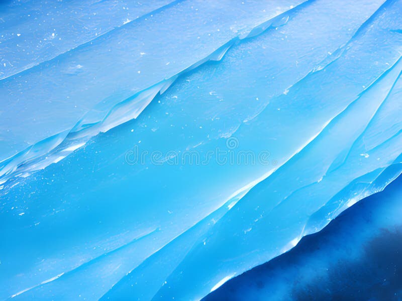 Beautiful Background of the Blue Ice Texture, AI Generated Stock ...