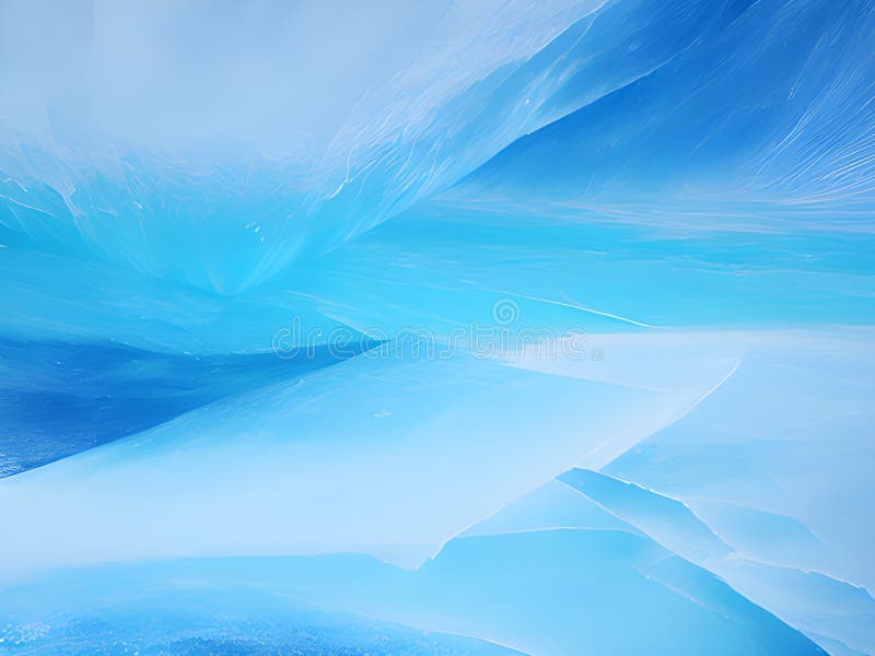 Beautiful Background of the Blue Ice Texture , AI Generated Stock ...