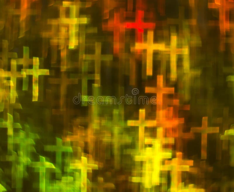 Beautiful Background with Different Colored Cross, Abstract Back Stock ...