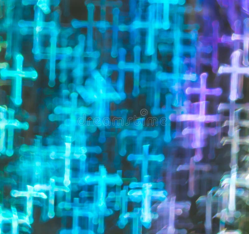 Beautiful Background With Different Colored Cross, Abstract Back Stock ...