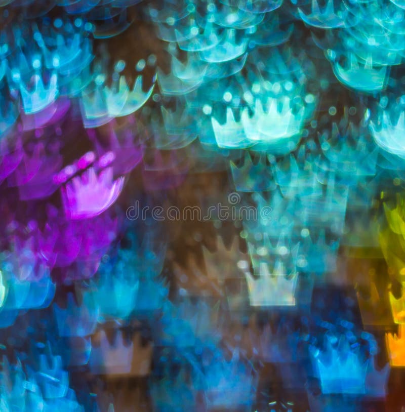 Beautiful Background with Different Colored Crown, Abstract Back Stock ...