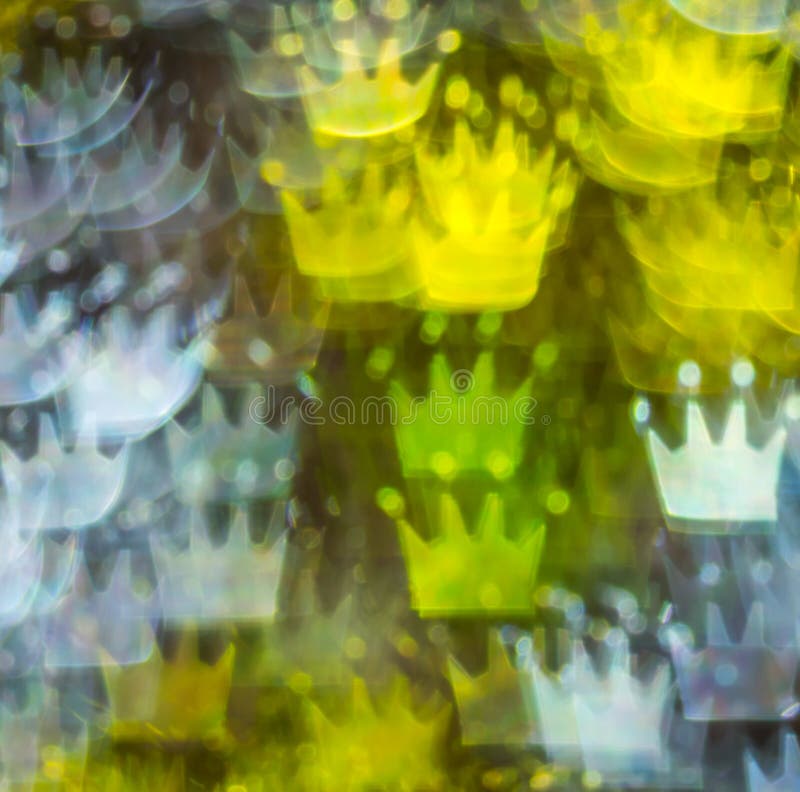 Beautiful Background with Different Colored Crown, Abstract Back Stock ...