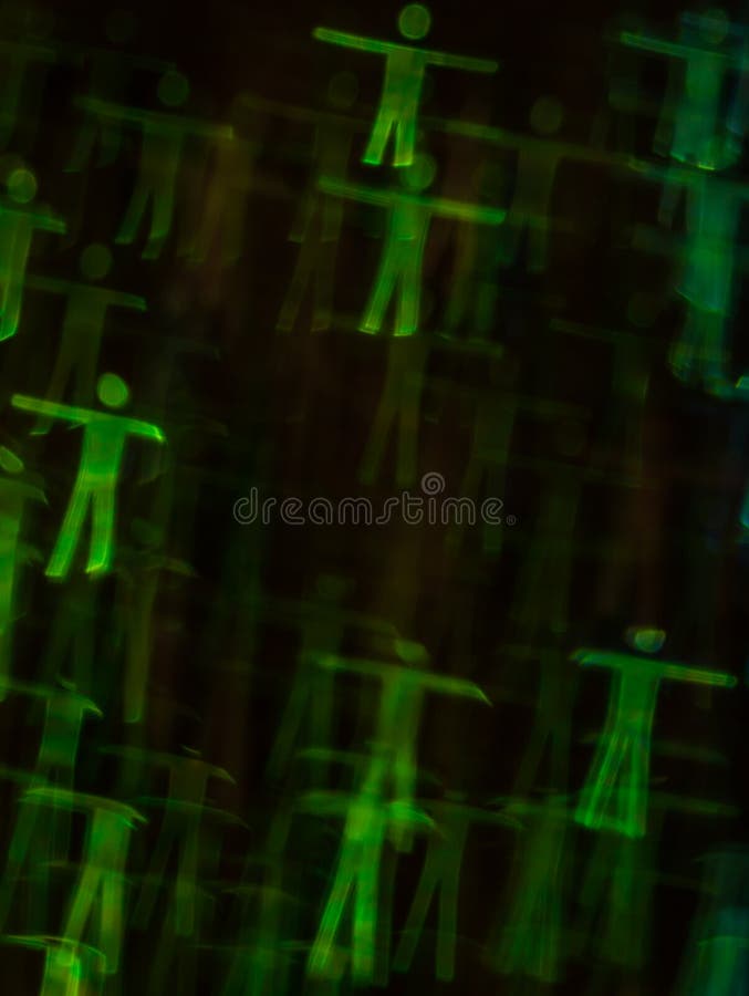 Beautiful Background with Different Colored Man, Abstract Background ...