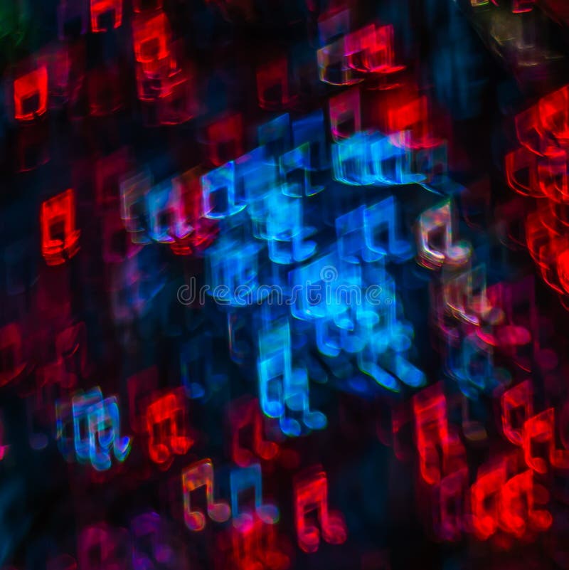 Beautiful Background with Different Colored Note, Abstract Background ...