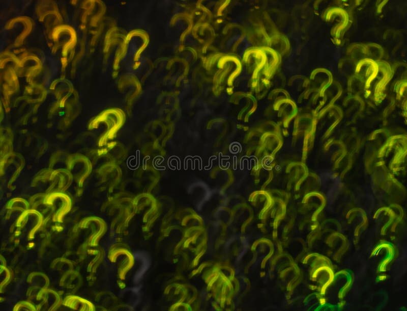 Beautiful Background with Different Colored Question Mark, Abstract ...
