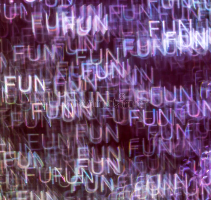 Beautiful Background with Different Colored Word Fun, Abstract B Stock ...