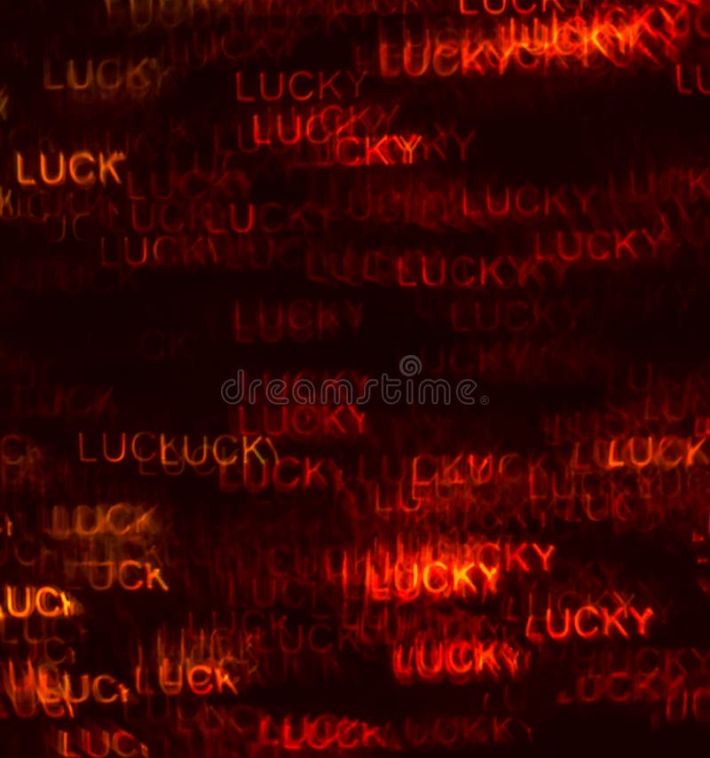 Beautiful Background with Different Colored Word Lucky , Abstract ...