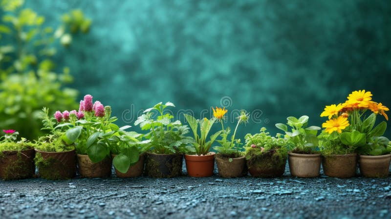 Beautiful Background for Garden Spring Party Advertising Stock Photo ...