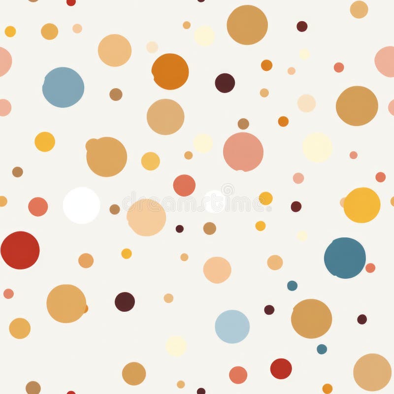 Beautiful Background with Small Multi-colored Polka Dots. Abstract ...