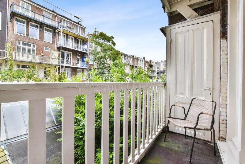 Beautiful balcony view stock image. Image of estate - 232927481