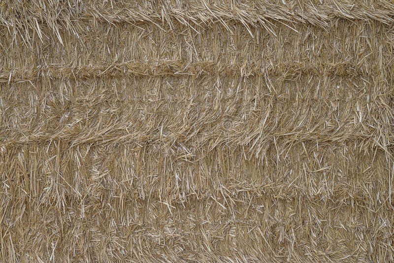 Beautiful Bale of Straw Background. Stock Image - Image of beautiful ...