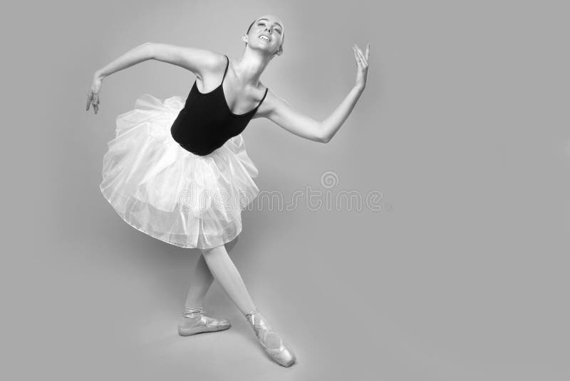 Beautiful Ballet Dancer Portrait Stock Photo - Image of grace, perform ...