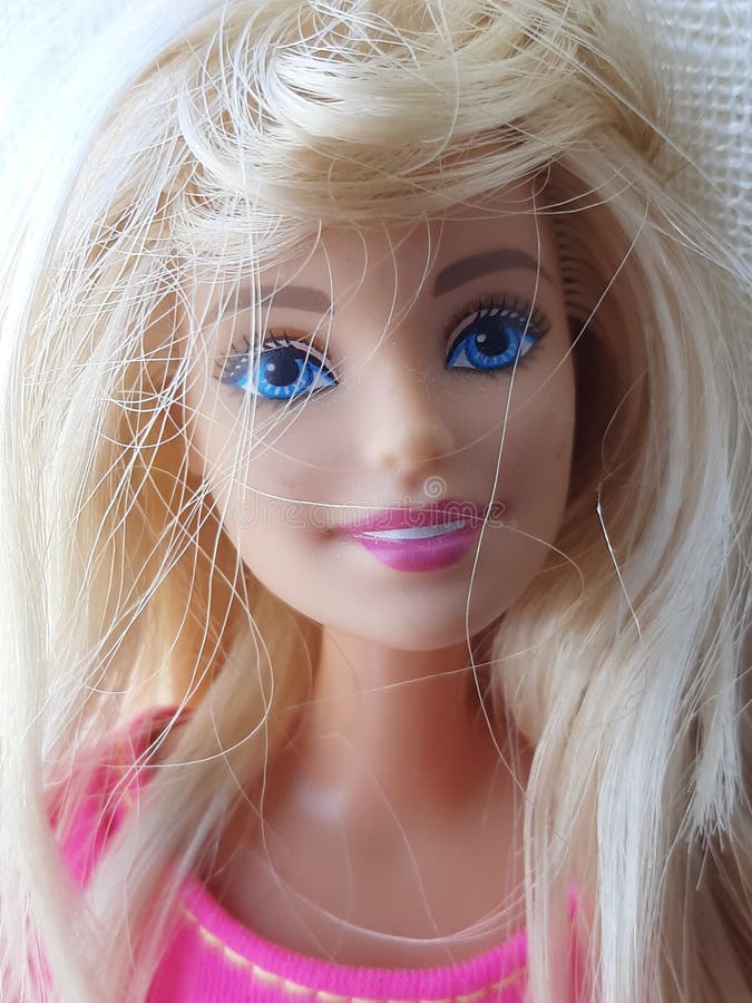A Beautiful Barbie Doll Portrait Editorial Photo - Image of portrait ...