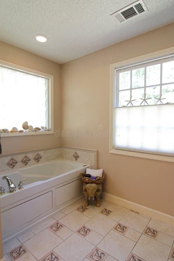 Beautiful bathroom stock photo. Image of ceiling, elegant - 2530746