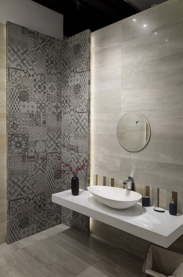 Beautiful bathroom stock photo. Image of bathroom, city - 116321160