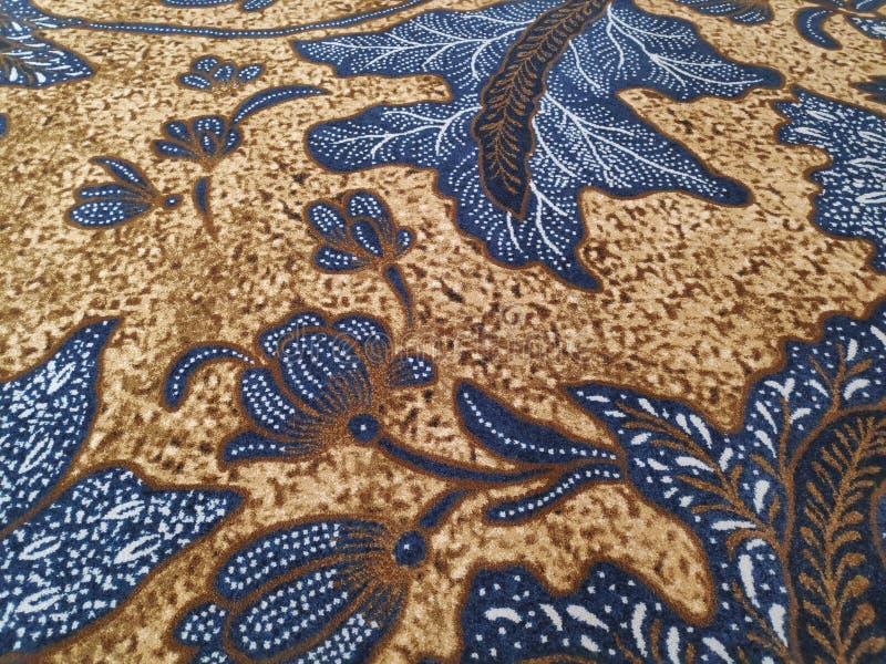 Beautiful Batik Motif on Mosque Carpet Stock Image - Image of mosque ...