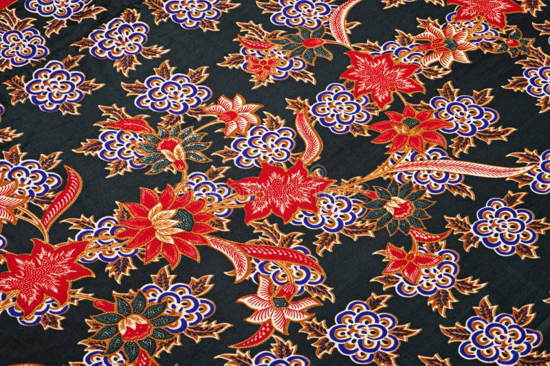 Beautiful batik patterns stock image. Image of cotton - 40378821