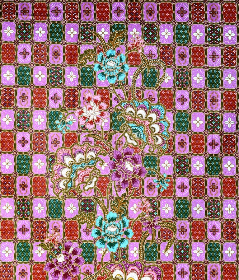 Beautiful batik patterns stock image. Image of texture - 79425719