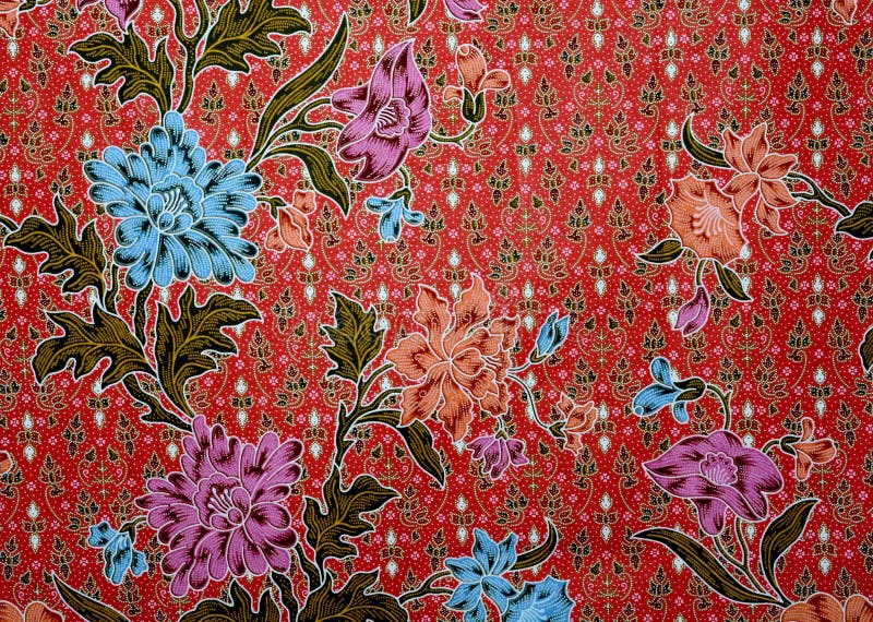 Beautiful batik patterns stock photo. Image of beauty - 79427308
