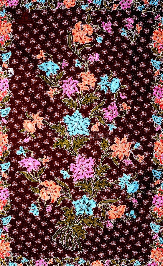 Beautiful batik patterns stock image. Image of cotton - 40378821