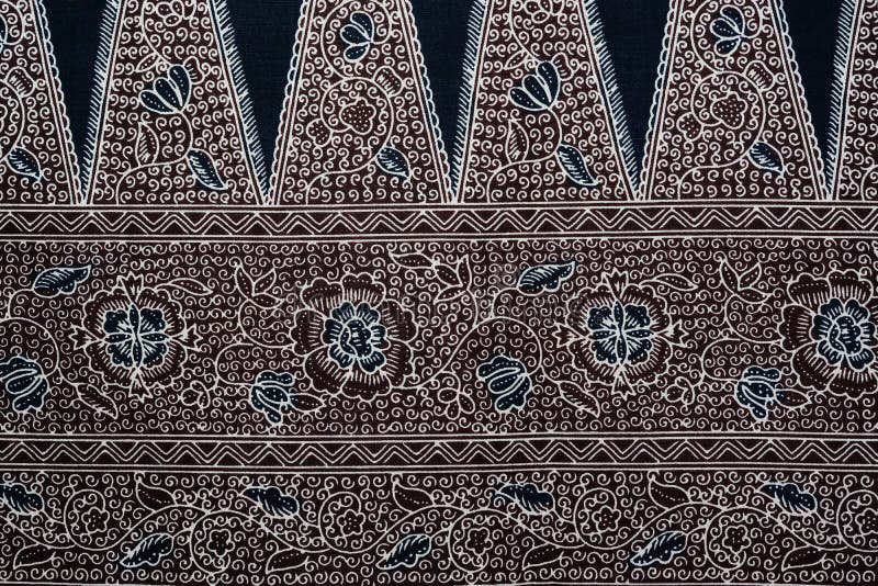 Beautiful batik patterns stock photo. Image of orange - 79426470